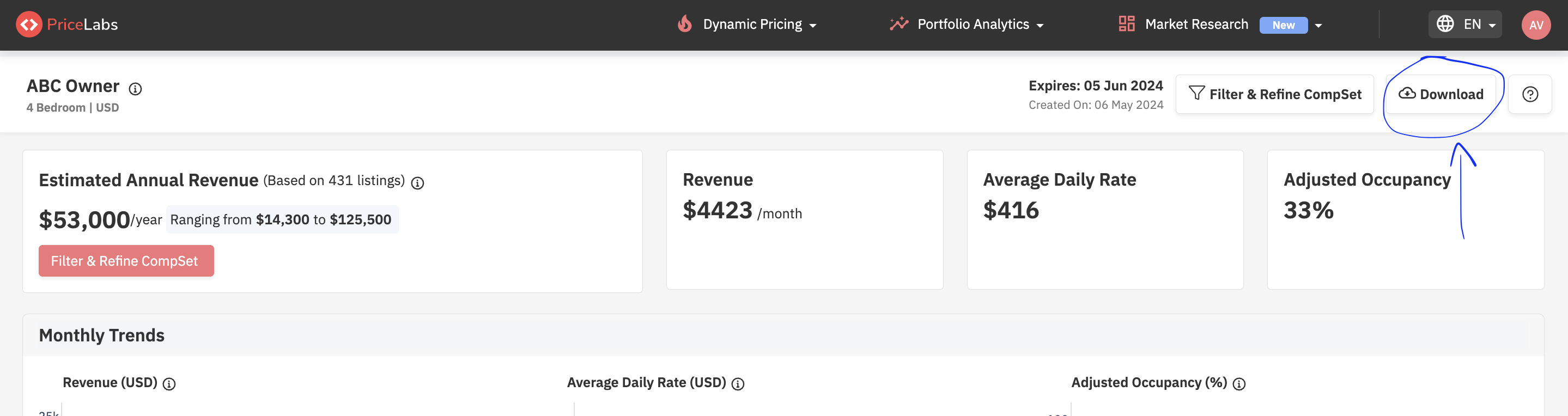 Getting Started with PriceLabs’ Revenue Estimator Pro